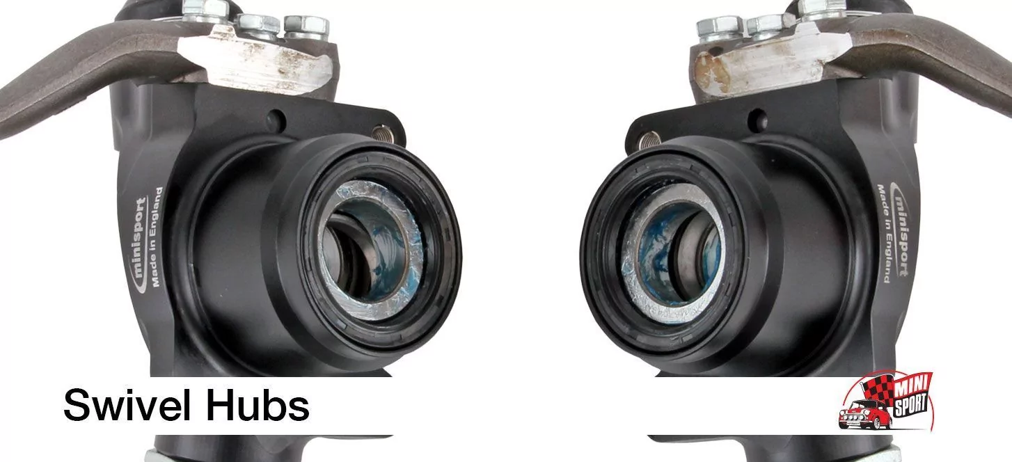 Mini Swivel Hubs | Drivetrain for Classic Mini Mini Sport